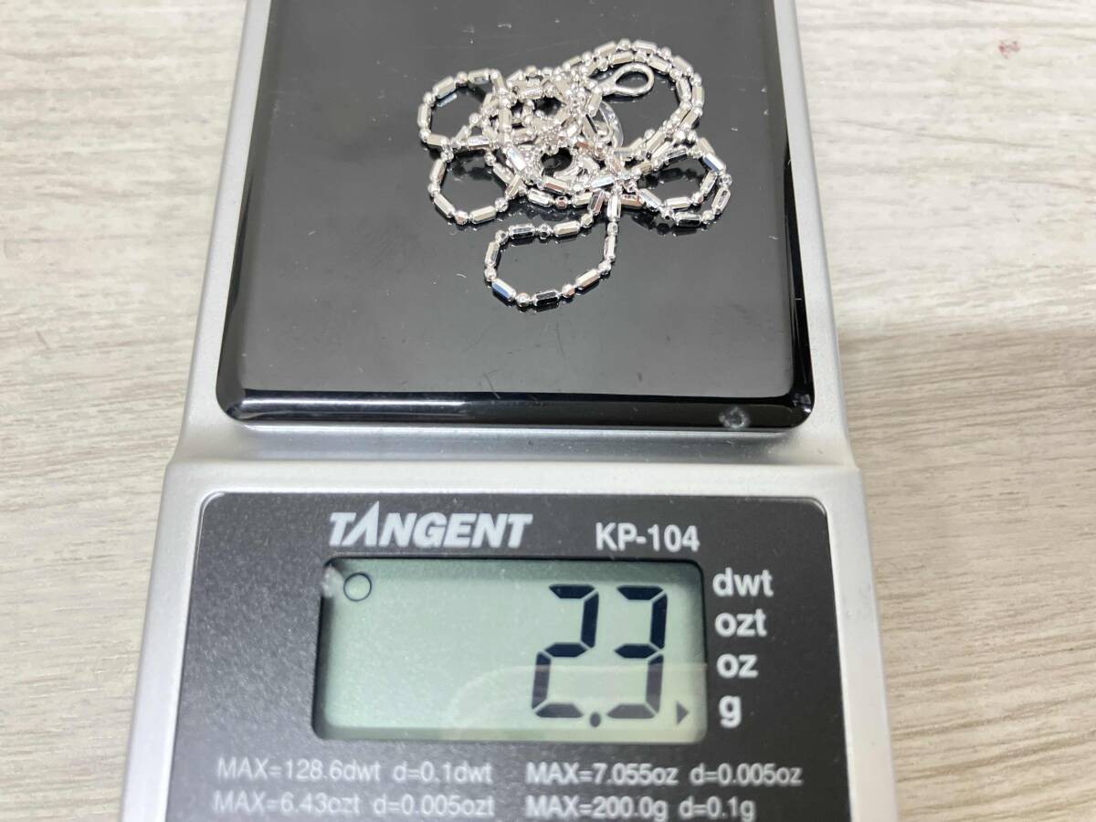 Yahoo!オークション - K18 Au750 ネックレス 約40cm 2.3g