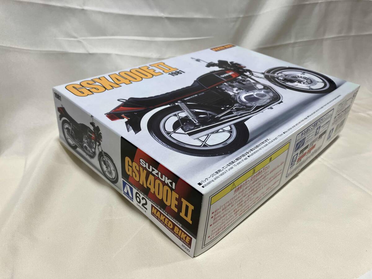 Yahoo!オークション - プラモデル アオシマ スズキ GSX400E Ⅱ 1/12 ネ...