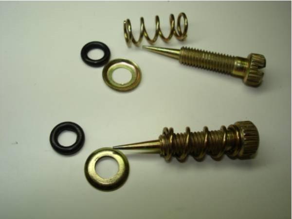 Yahoo!オークション - WEBER DCOEアジャストスクリュー 6本セット ウ...