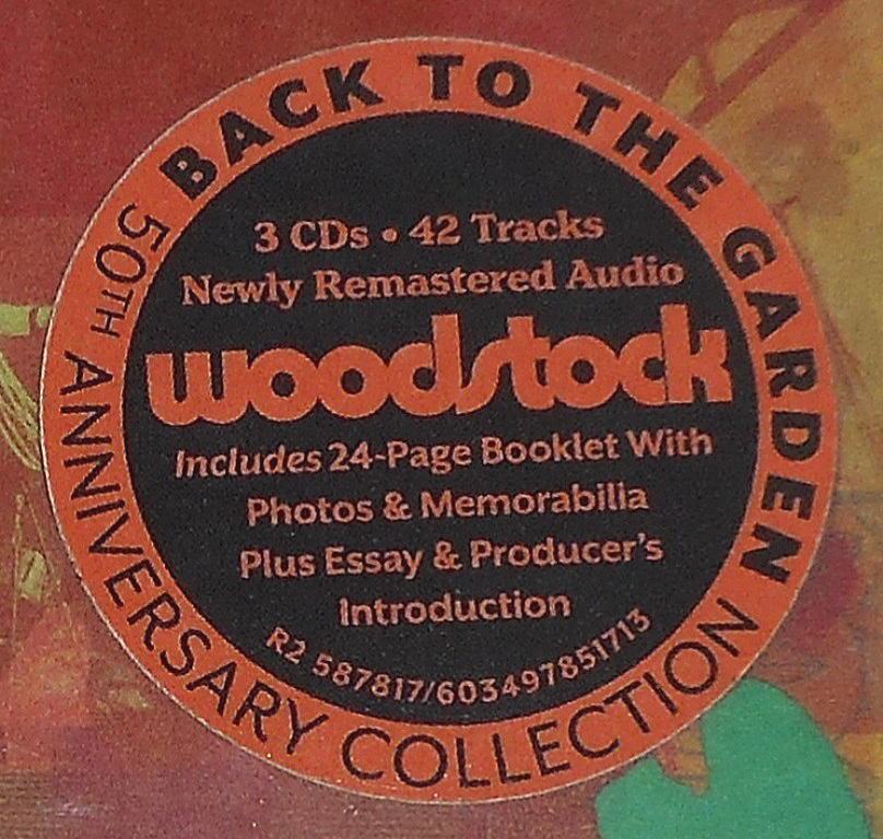 Yahoo!オークション - 未開封 2019年盤 3CD『Woodstock Back to the Ga...