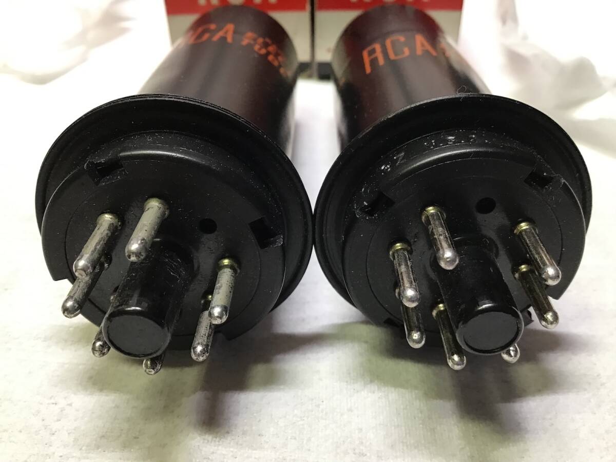 Yahoo!オークション - 超美品 RCA 6L6 同一ロット 新品マッチドペア