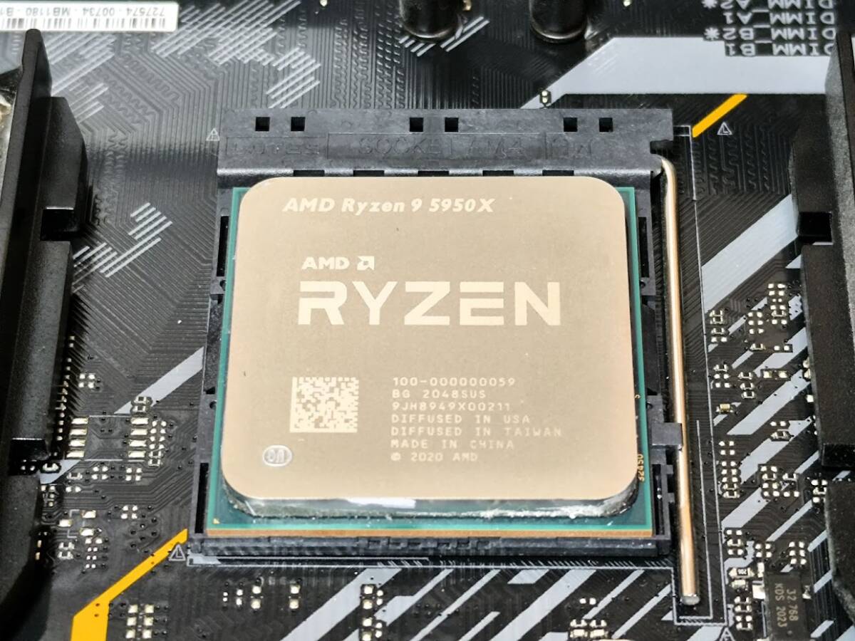 Yahoo!オークション - (中古) AMD Ryzen 9 5950X 16コア + ASUS X570 T...