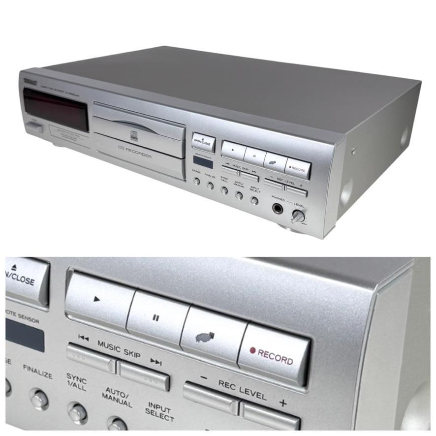 Yahoo!オークション - 2019年製・TEAC ティアック CDレコーダー CD-RW8...