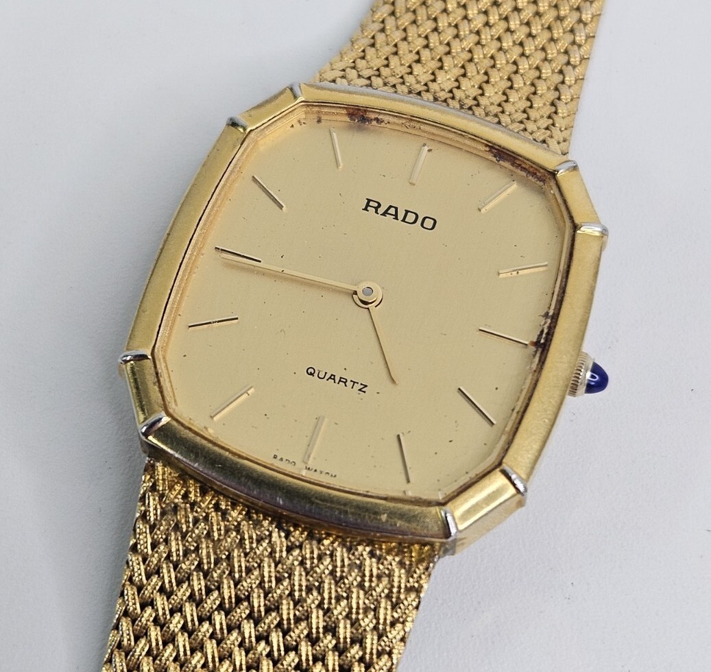 Yahoo!オークション - RADO 121.9581.2 ラドー クォーツ 腕時計【No.19...