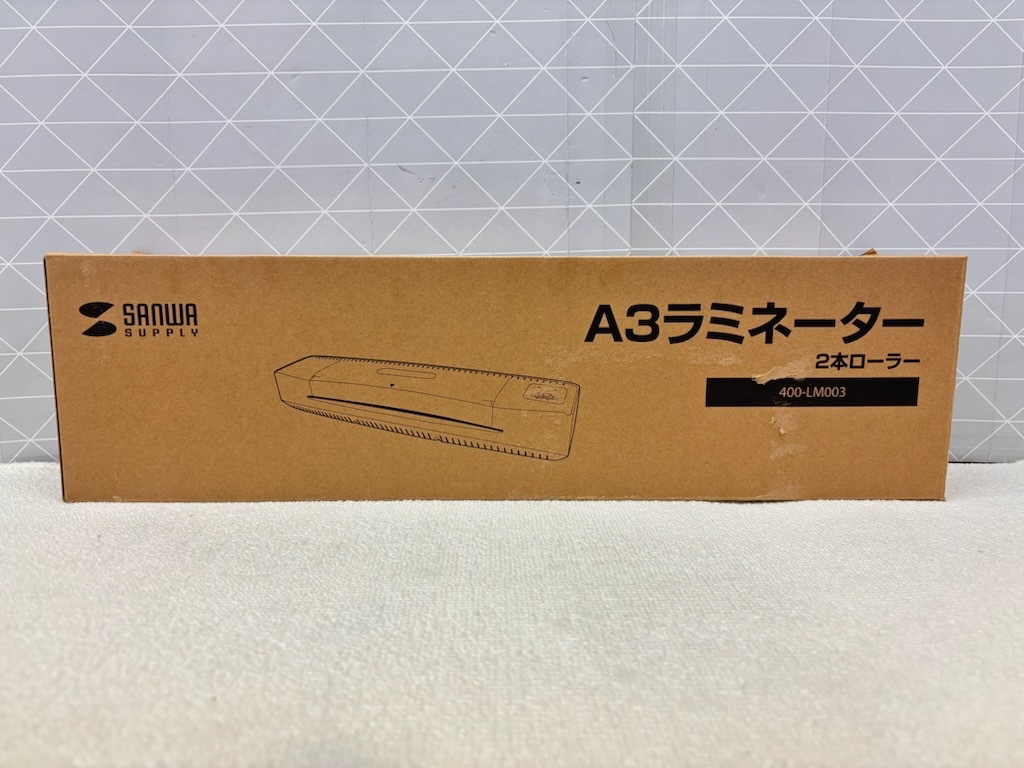 F317 動確済 サンワダイレクト 家庭用 ラミネーター A3 A4 対応 2本ローラー 100μ専用 フィルム厚対応 400-LM003 パウチ(ラミネーター)｜売買されたオークション情報 ...