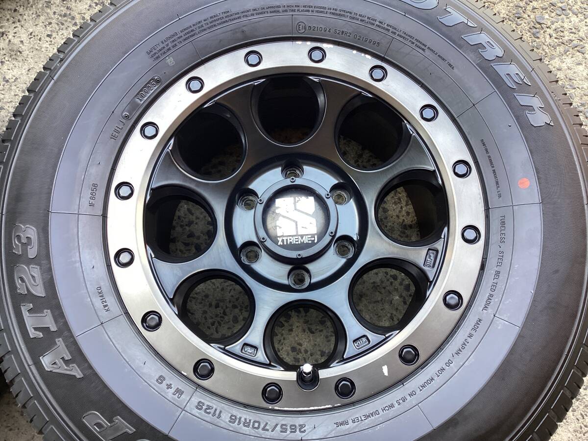 Yahoo!オークション - M8399 MLJ XTREME-J XJ03 16インチ 8J +18 139.7...