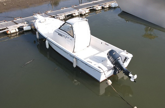 Yahoo!オークション - 使用時間25h ヤマハ90ps船外機仕様 ロイヤルレジ...