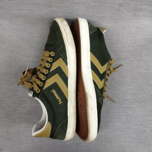 Yahoo!オークション - E834 hummel ヒュンメル ローカット スニーカー ...