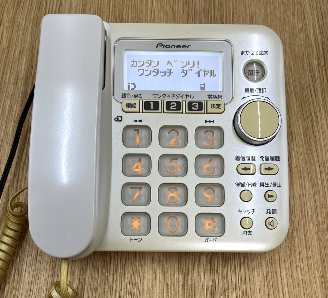 Yahoo!オークション - 【R813】Pioneer/パイオニア/デジタルコードレス...