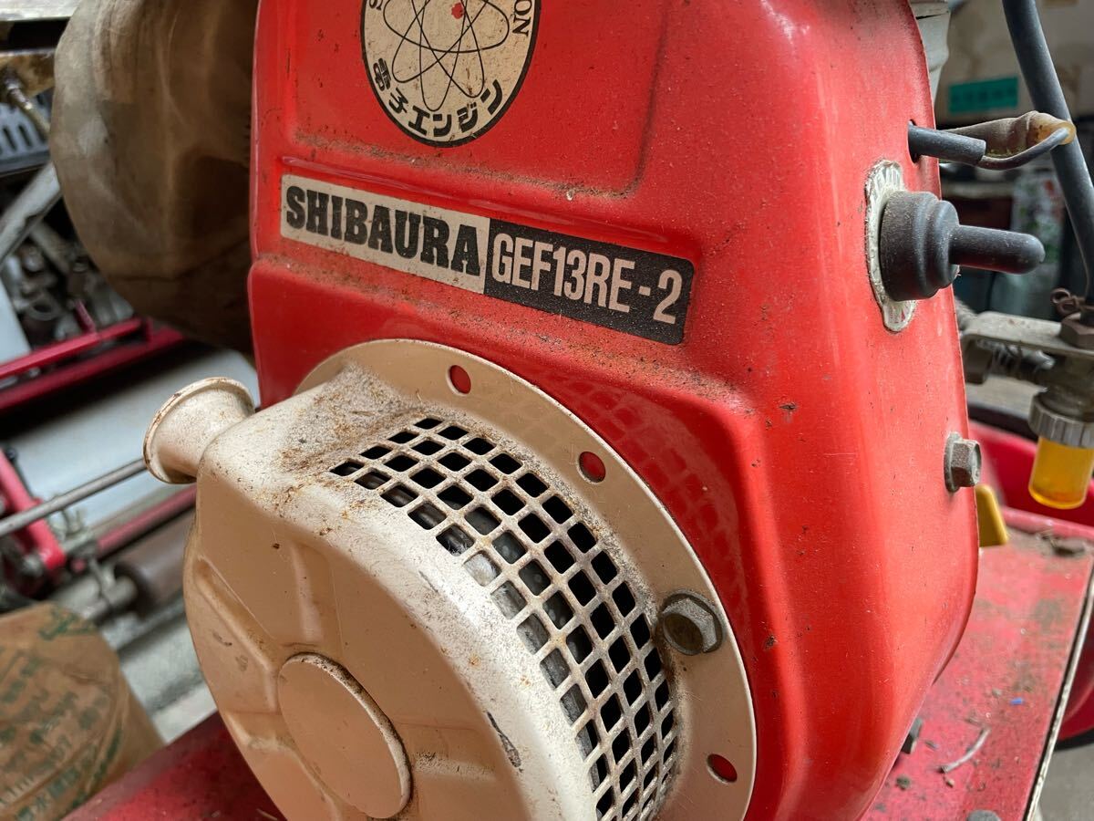 Yahoo!オークション - SHIBAURA GEF13RE-2 シバウラ バロネス 芝刈機 ...