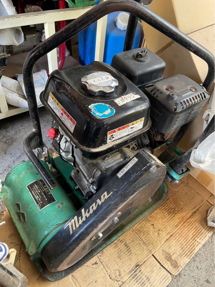 Yahoo!オークション - MIKASA プレートコンパクター MVC-50H GX120 ラ...