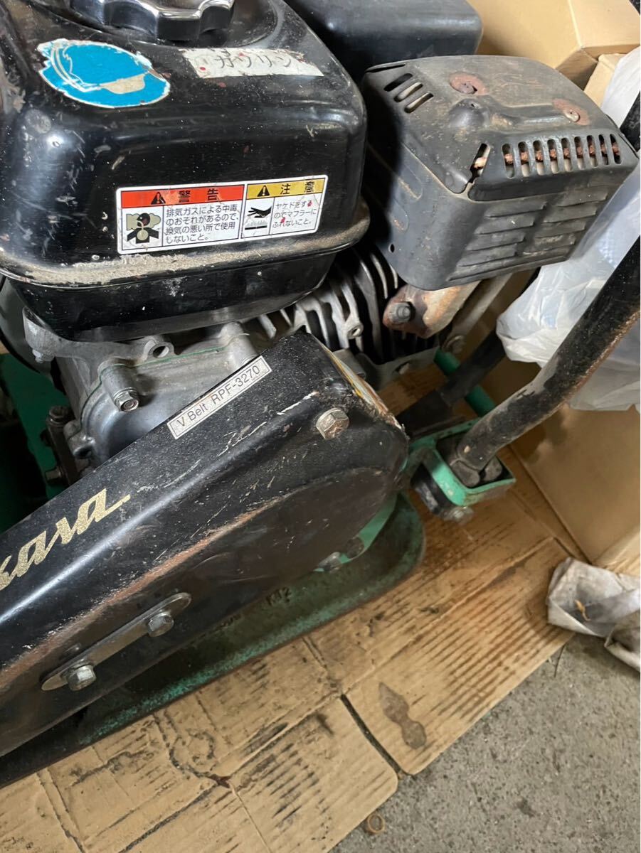 Yahoo!オークション - MIKASA プレートコンパクター MVC-50H GX120 ラ...