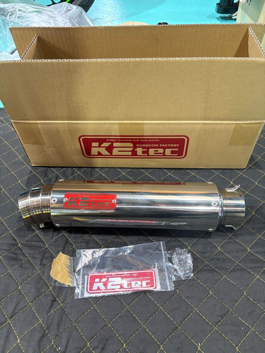 Yahoo!オークション - k2tec サイレンサー 60.5Φ GPスタイル STDサイ...
