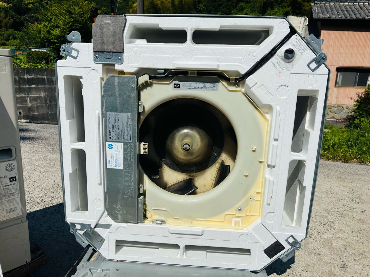 Yahoo!オークション - J96 三菱 3馬力 業務用エアコン パッケージエア...