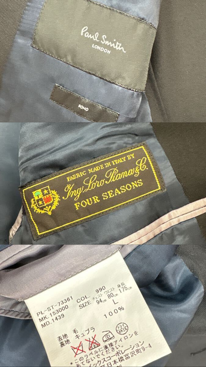 Yahoo!オークション - 【未使用級Lサイズ 】現行 PaulSmith ポールスミ...