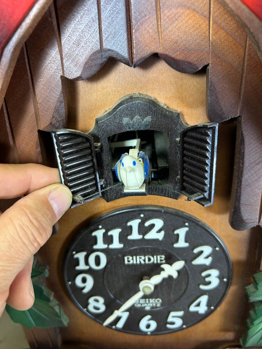 Yahoo!オークション - BIRDIE SEIKO 掛け時計 鳩時計 ポッポ時計 ジャ...