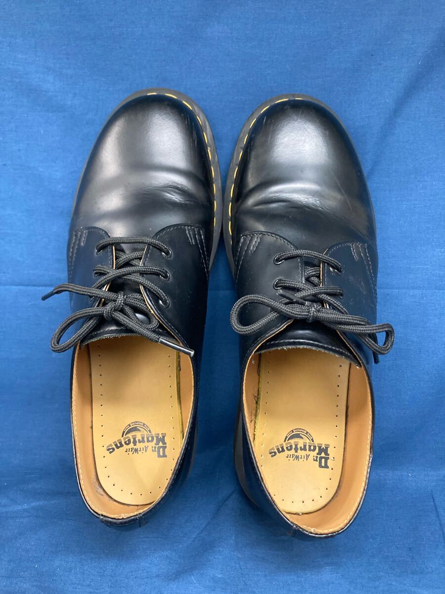 Yahoo!オークション - ドクターマーチン Dr Martens ブラック レザー 3...