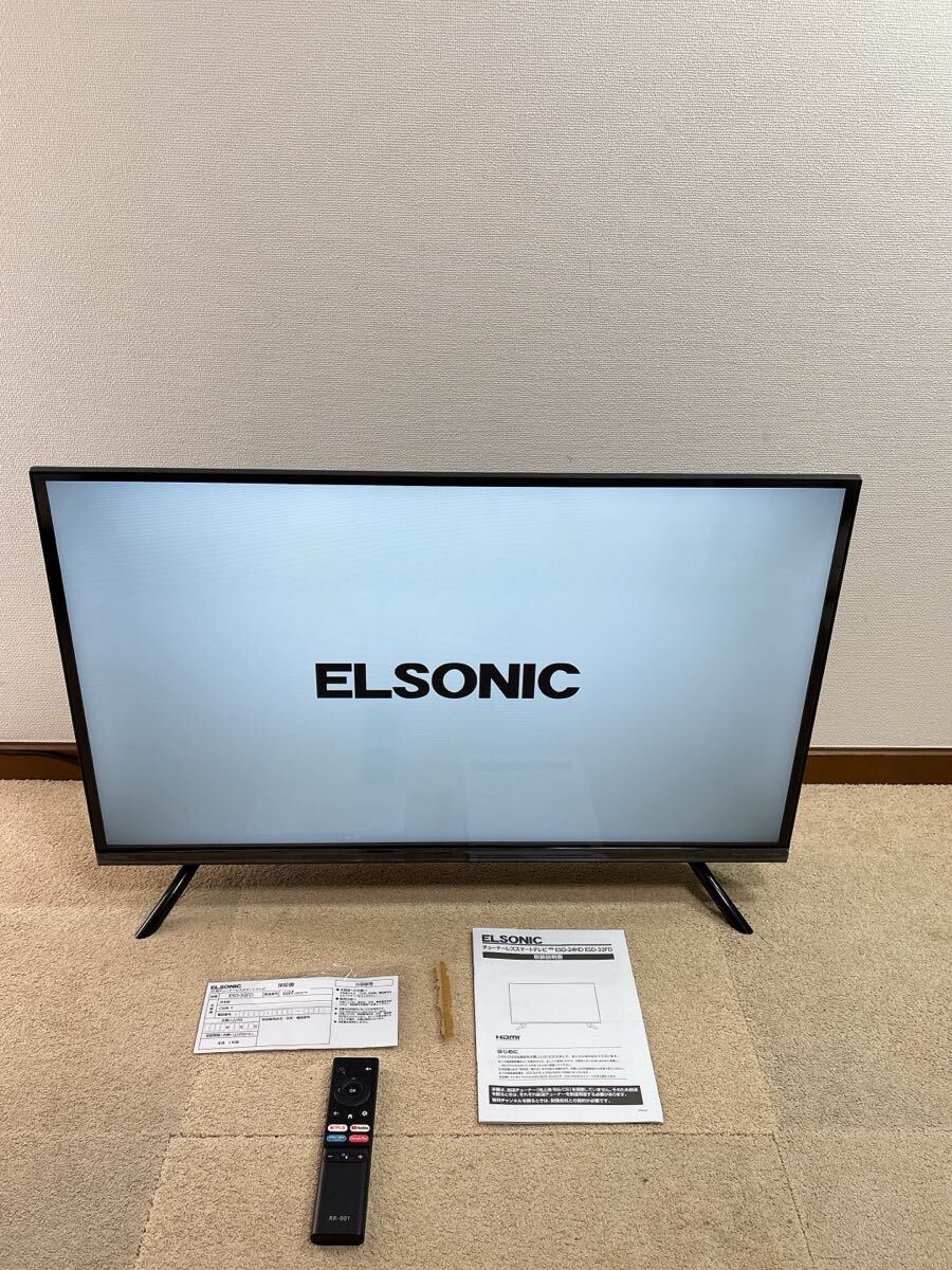 Yahoo!オークション - 【2022年製】ELSONIC チューナーレススマートテ...