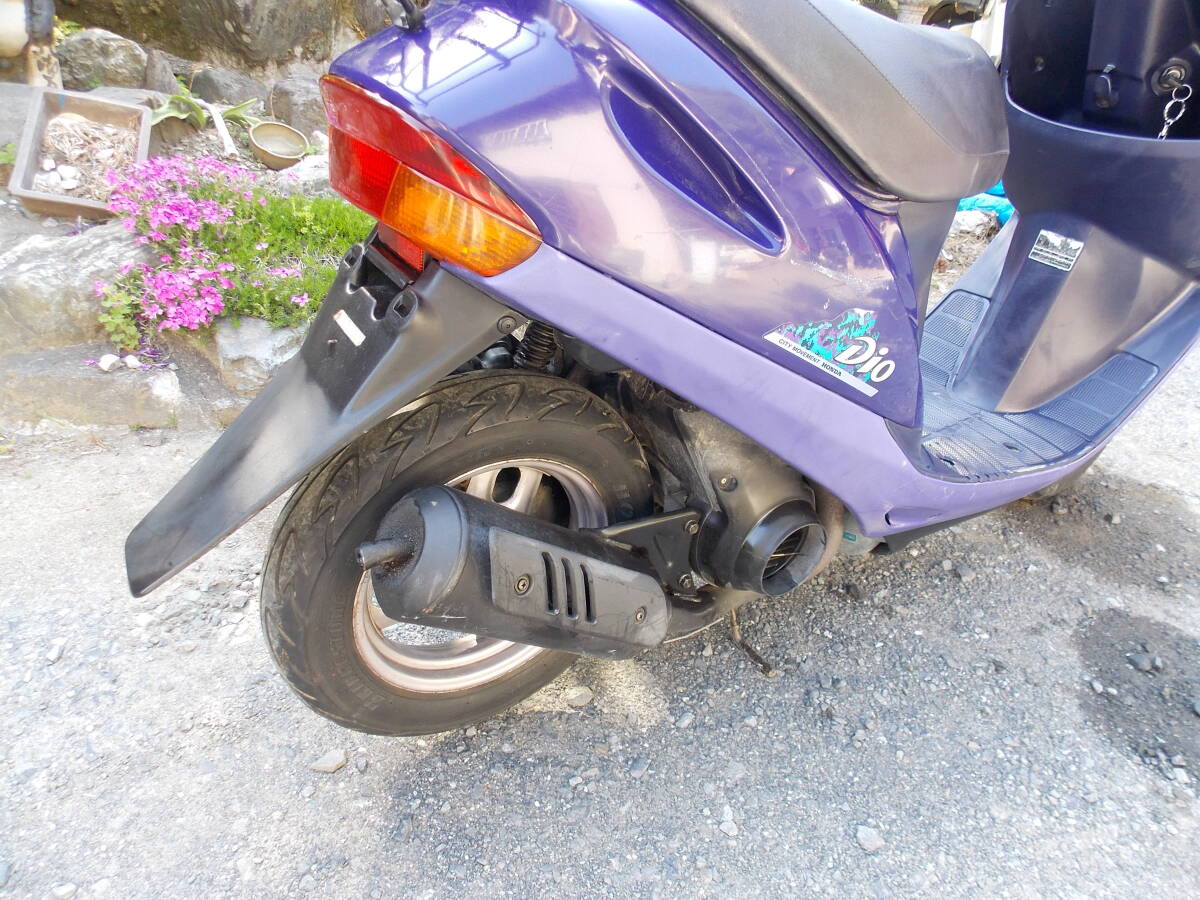 Yahoo!オークション - ホンダ DIO 実動書付き AF27 セルキック始動OK ...