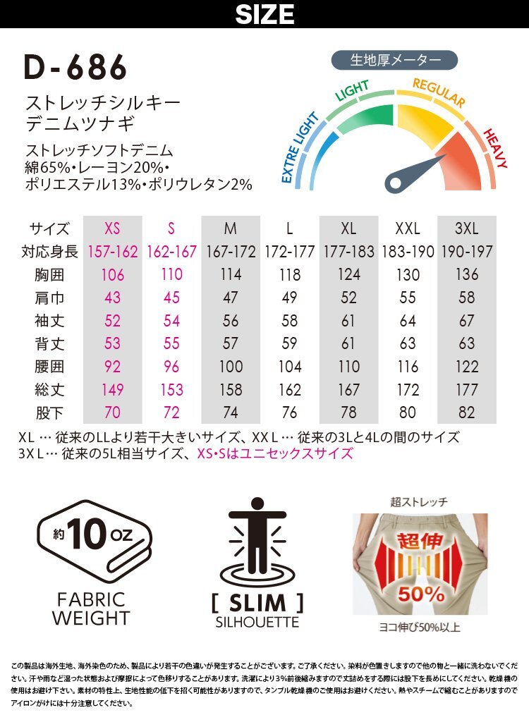 Yahoo!オークション - ツナギ Dickies ディッキーズ D-686 長袖 インデ...