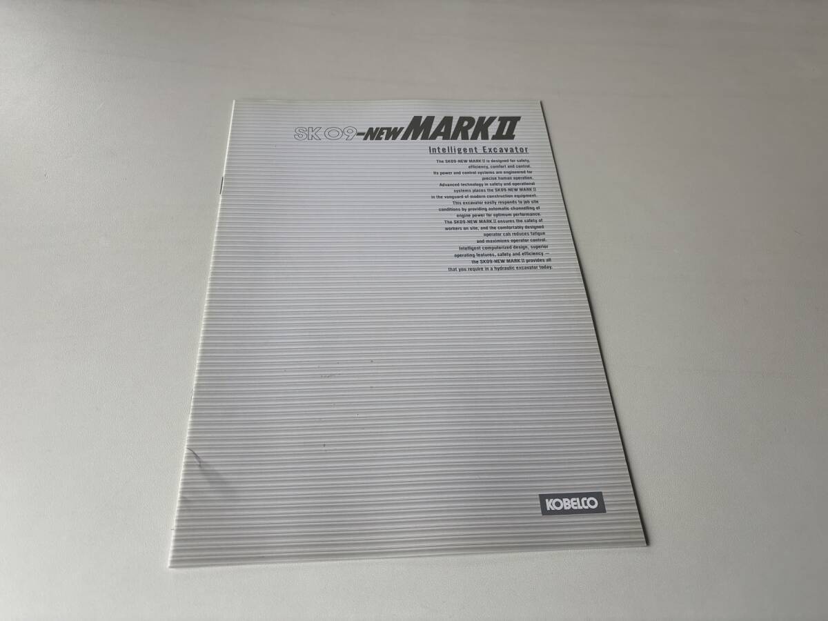 Yahoo!オークション - KOBELCO SK09-NEW MARKⅡ 販売カタログ