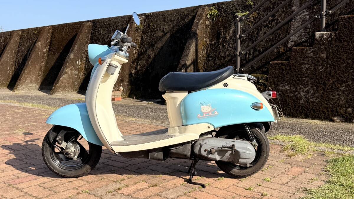 Yahoo!オークション - 原付 ヤマハ ビーノ 5AU 2スト ハローキティ限定...