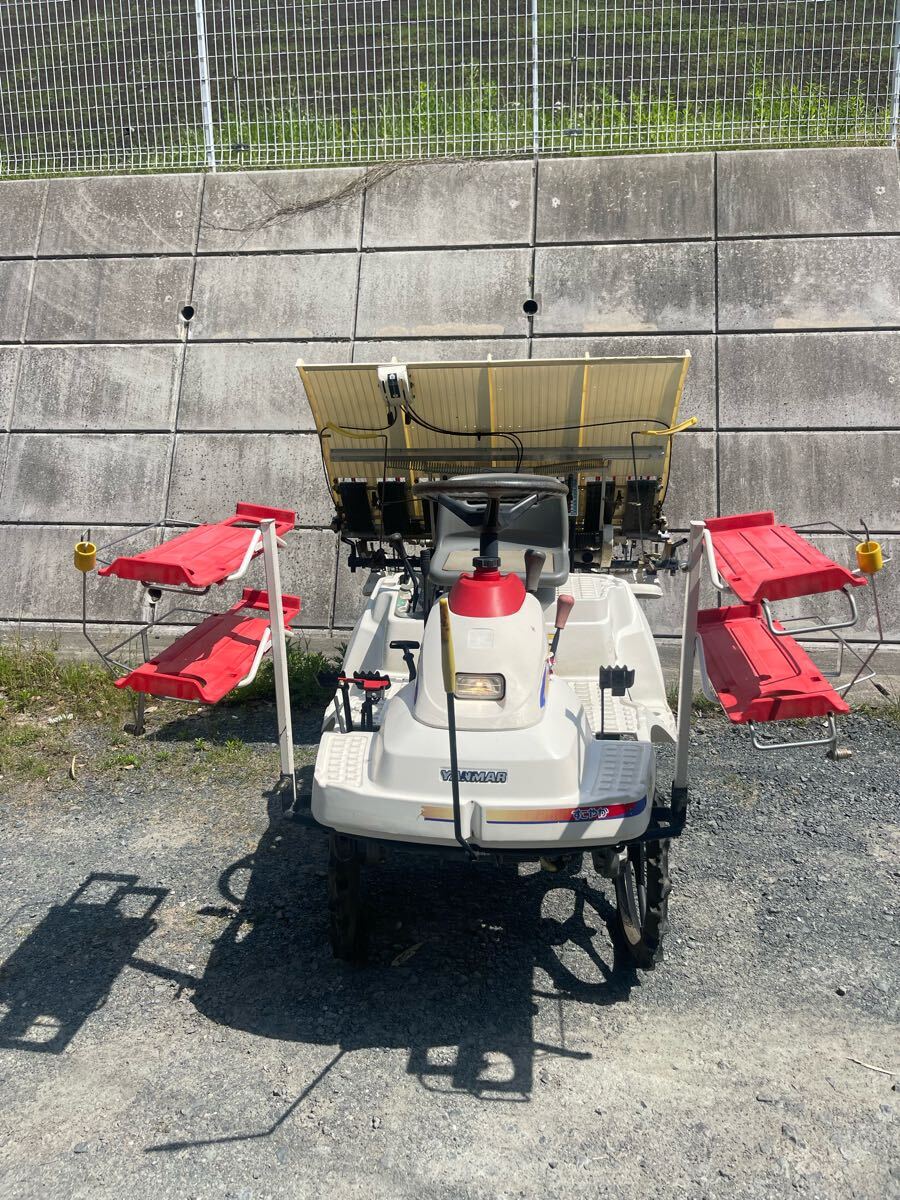 Yahoo!オークション - ヤンマー 田植機 Pe-1 4条植 リコイルスタート ...