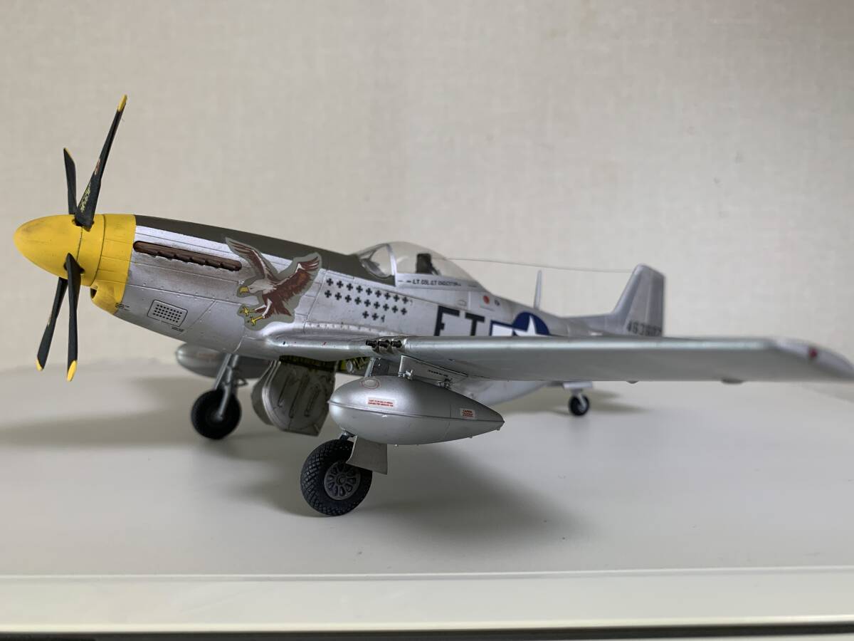 Yahoo!オークション - ハセガワ 1/48 ムスタング P51-D 第353戦闘飛行...
