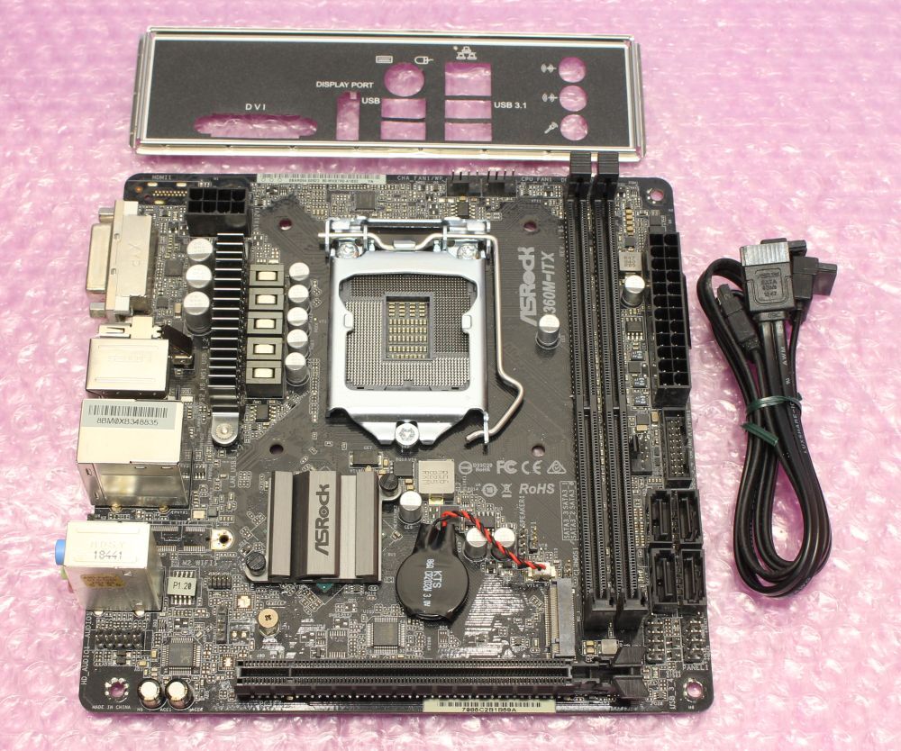Yahoo!オークション - ASRocK B360M-ITX ( Intel B360/ LGA1151 ) mini...
