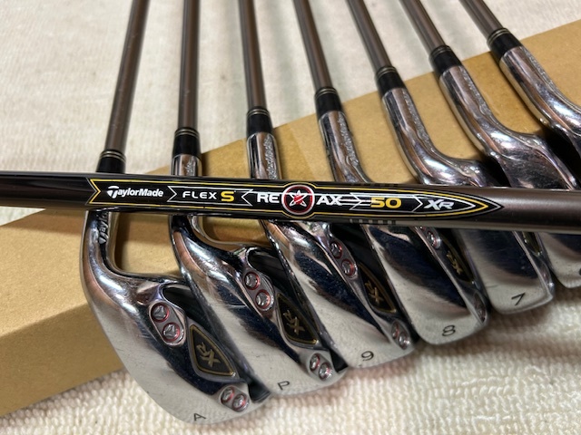 Yahoo!オークション - TaylorMade r7 XR アイアンセット 5-9 P A SW 8...