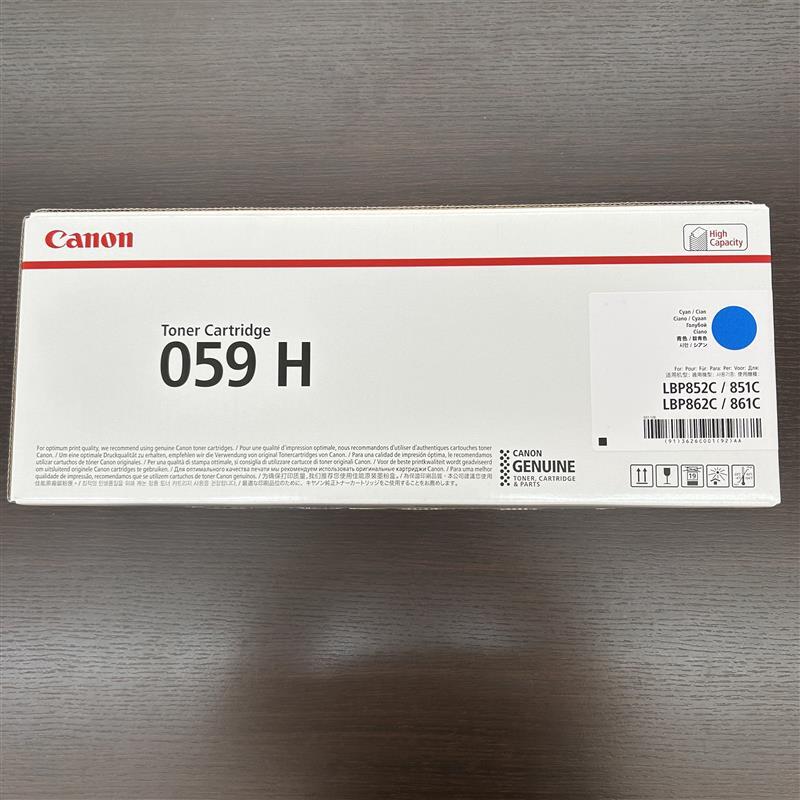H10446 キャノン トナー カートリッジ Canon Toner Cartriclge 059H Cyan シアン 青色 現状品(キヤノン)｜売買されたオークション情報、yahooの商品 ...