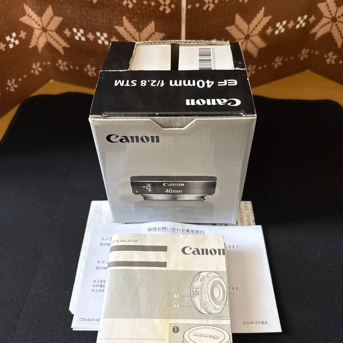 Yahoo!オークション - 美品 Canon EF40 f2.8 STM K＆Fマグネットレンズ...