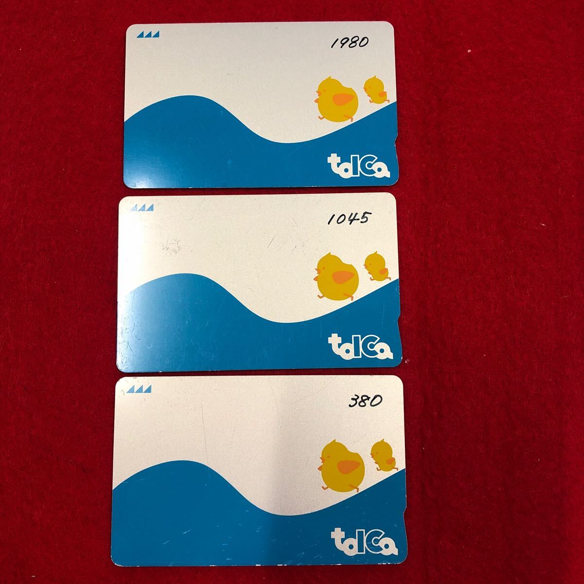 Yahoo!オークション - MH2999 残高あり TOICA トイカ 3枚 交通系ICカー...