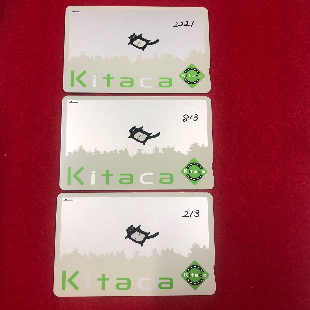Yahoo!オークション - MH3022 残高あり Kitaca キタカ 3枚 交通系ICカ...