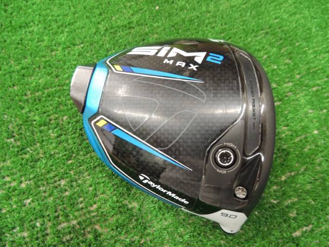 Yahoo!オークション - テーラーメイド SIM2 MAX/ヘッドのみ//9[5294]