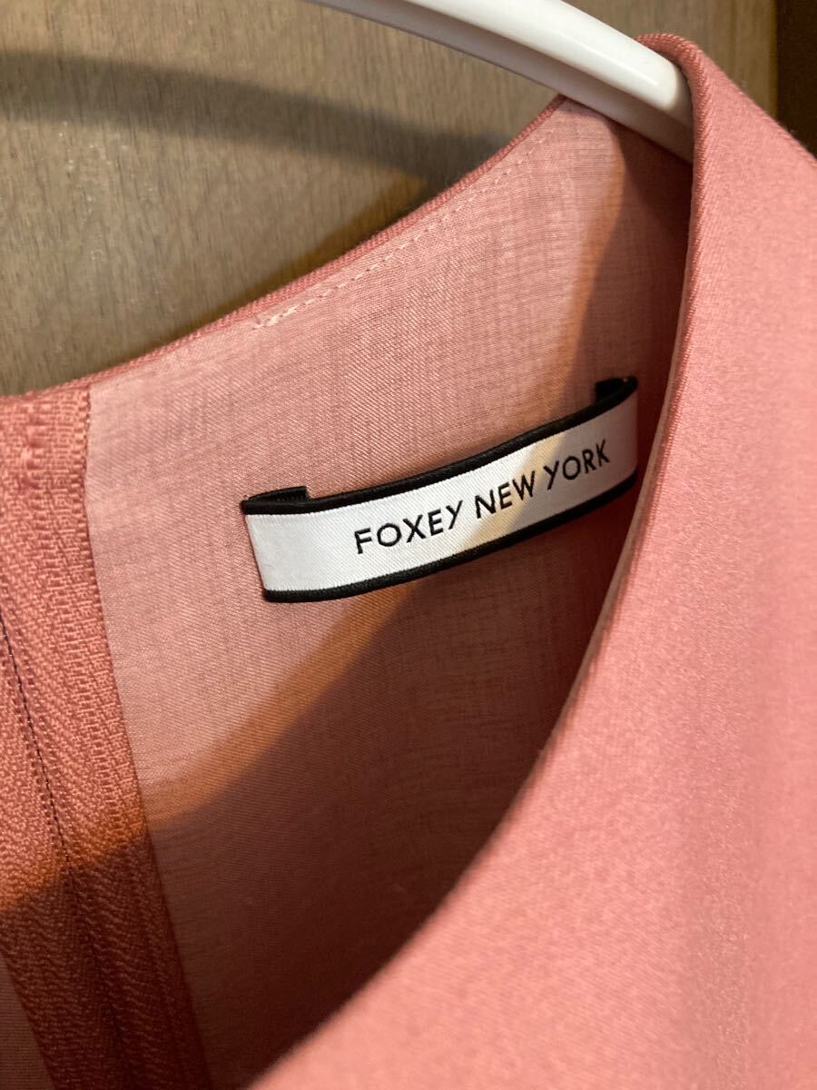 Yahoo!オークション - FOXEY ノースリーブ ワンピース