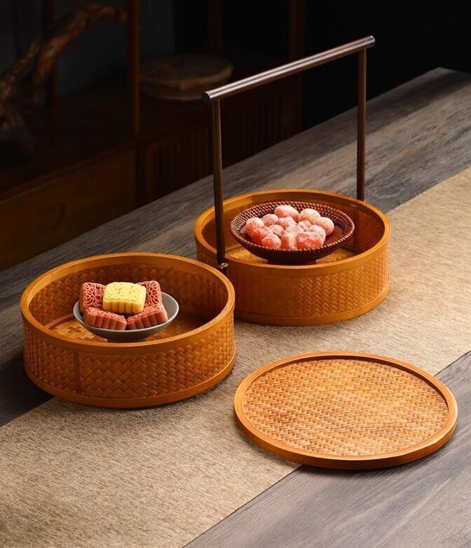新入荷 竹工芸 提籃籠 收納盒 茶道具籠 茶具 竹細工(木工、竹工芸)｜売買されたオークション情報、yahooの商品情報をアーカイブ公開 - オークファン（aucfan.com）