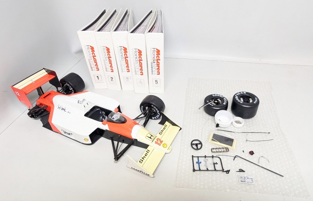 【樂淘letao】日本代購代標第一品牌－ DeAGOSTINI デアゴスティーニ 1/8 マクラーレン ホンダ MP4/4 アイルトン・セナ F1