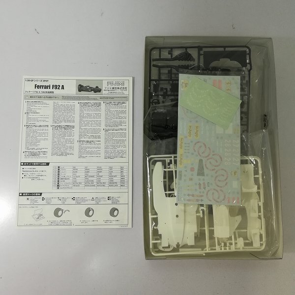 Yahoo!オークション - mF734b [未組立] フジミ 1/20 フェラーリ F92 A ...