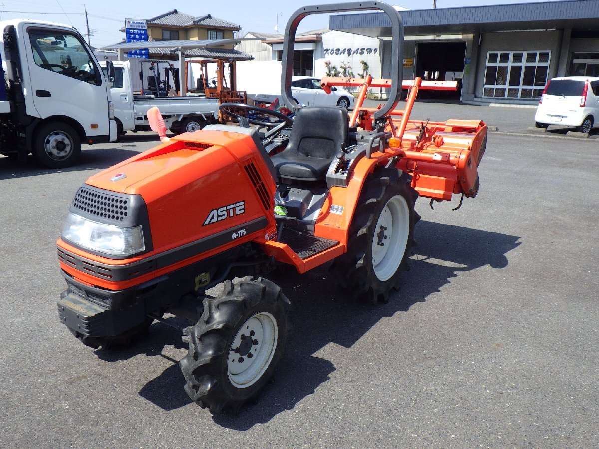 Yahoo!オークション - クボタ トラクター A175 4WD 17馬力 741時間 逆...