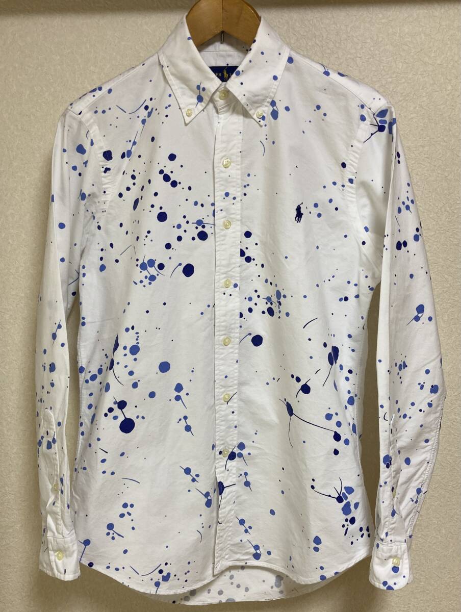 Ralph Lauren ペイント プリント オックスフォード 長袖シャツ サイズXS ラルフローレン(XSサイズ以下)｜売買されたオークション情報、yahooの商品情報をアーカイブ公開 ...