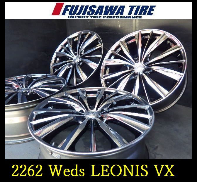 Yahoo!オークション - 【2262】FK1404275 Weds LEONIS VX 20x8.5J 5穴 ...