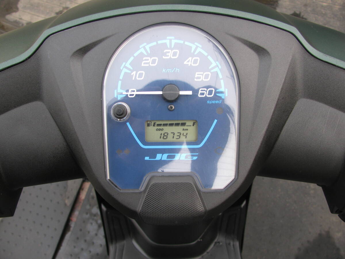 Yahoo!オークション - ヤマハ AY01 JOG マットグリーン ジョグ ...