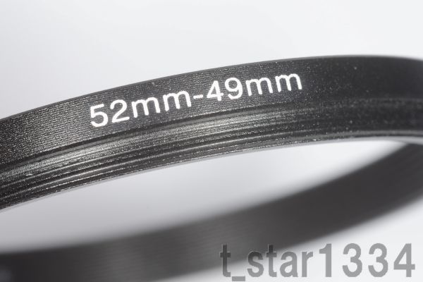 Yahoo!オークション - 52-49mm ステップダウンリング 新品