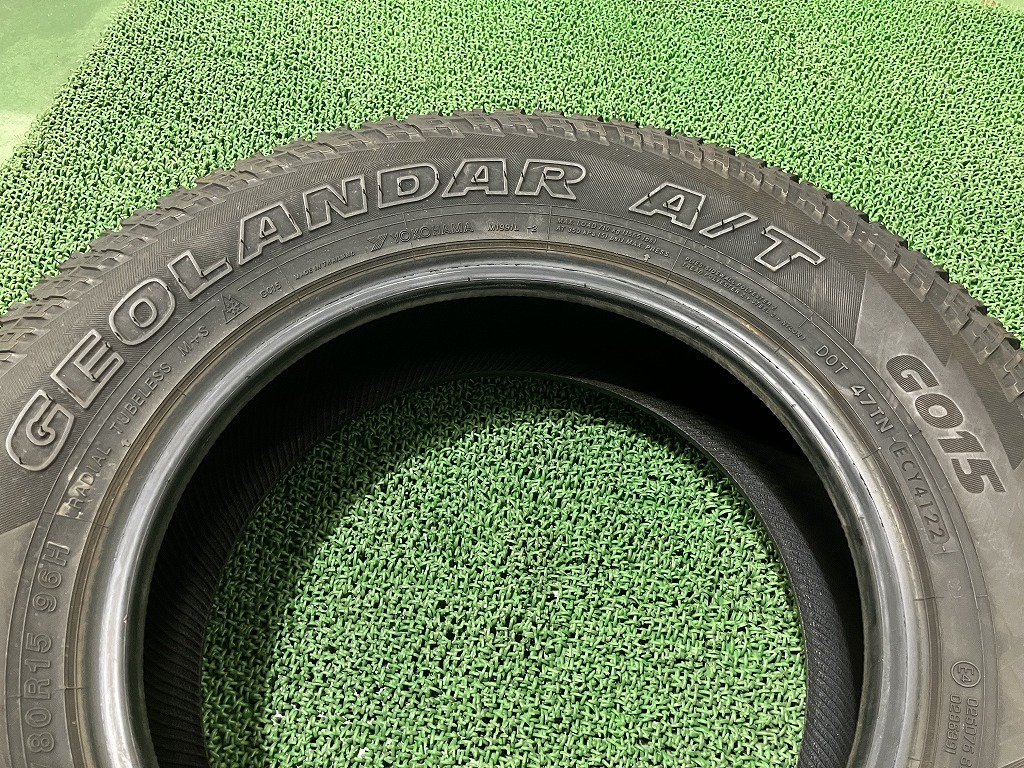 Yahoo!オークション - ヨコハマ ジオランダーA/T G015 195/80R15 96H 2...
