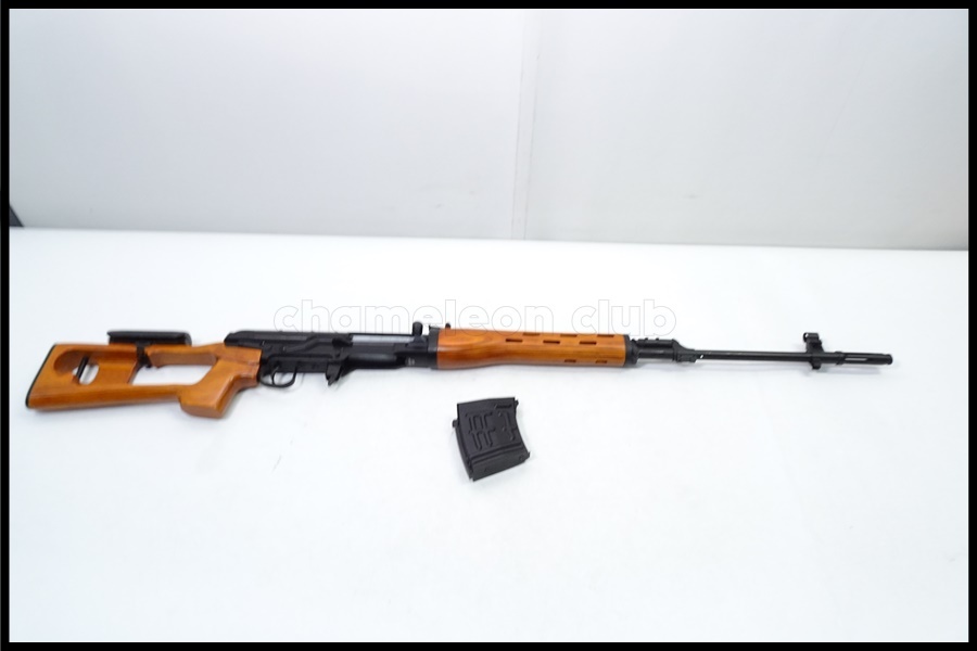 Yahoo!オークション - 東京)AGM SVD ドラグノフ エアーコッキングライ...