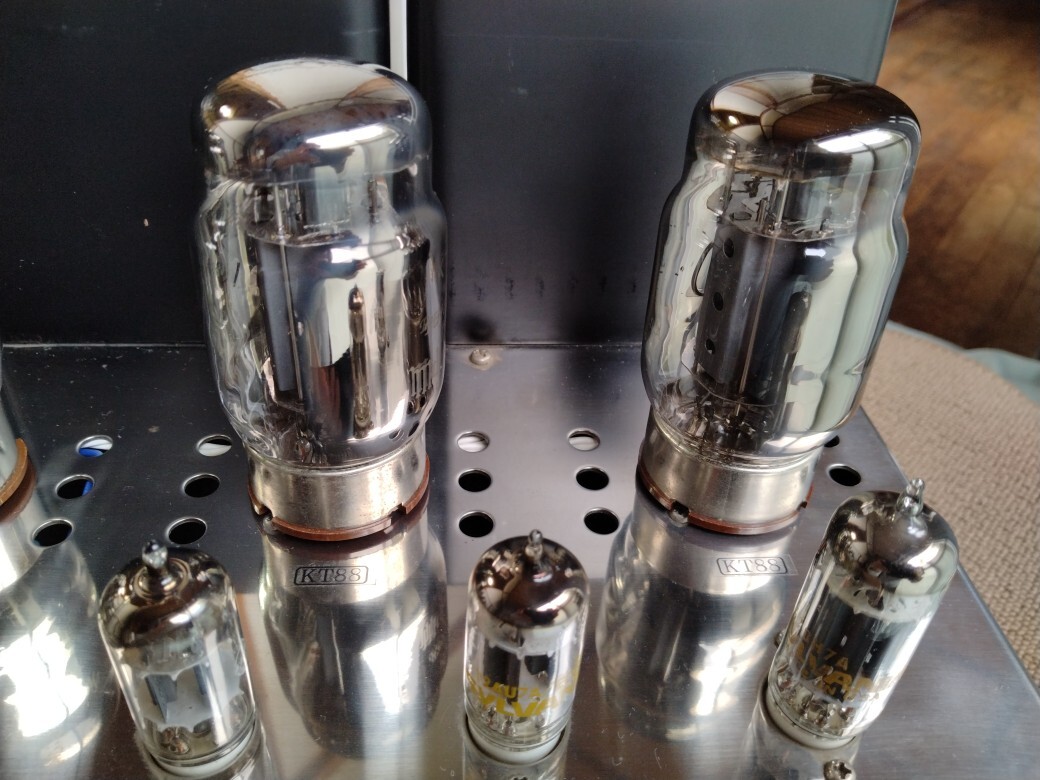 Yahoo!オークション - 多摩サウンド パワーアンプ 要修理 マッキンKT8...