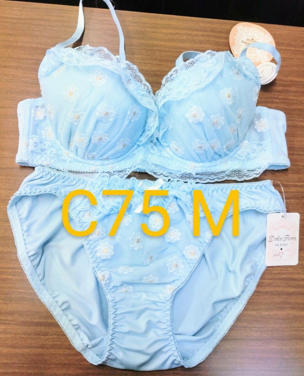Yahoo!オークション - ブラジャーショーツセット C75 M