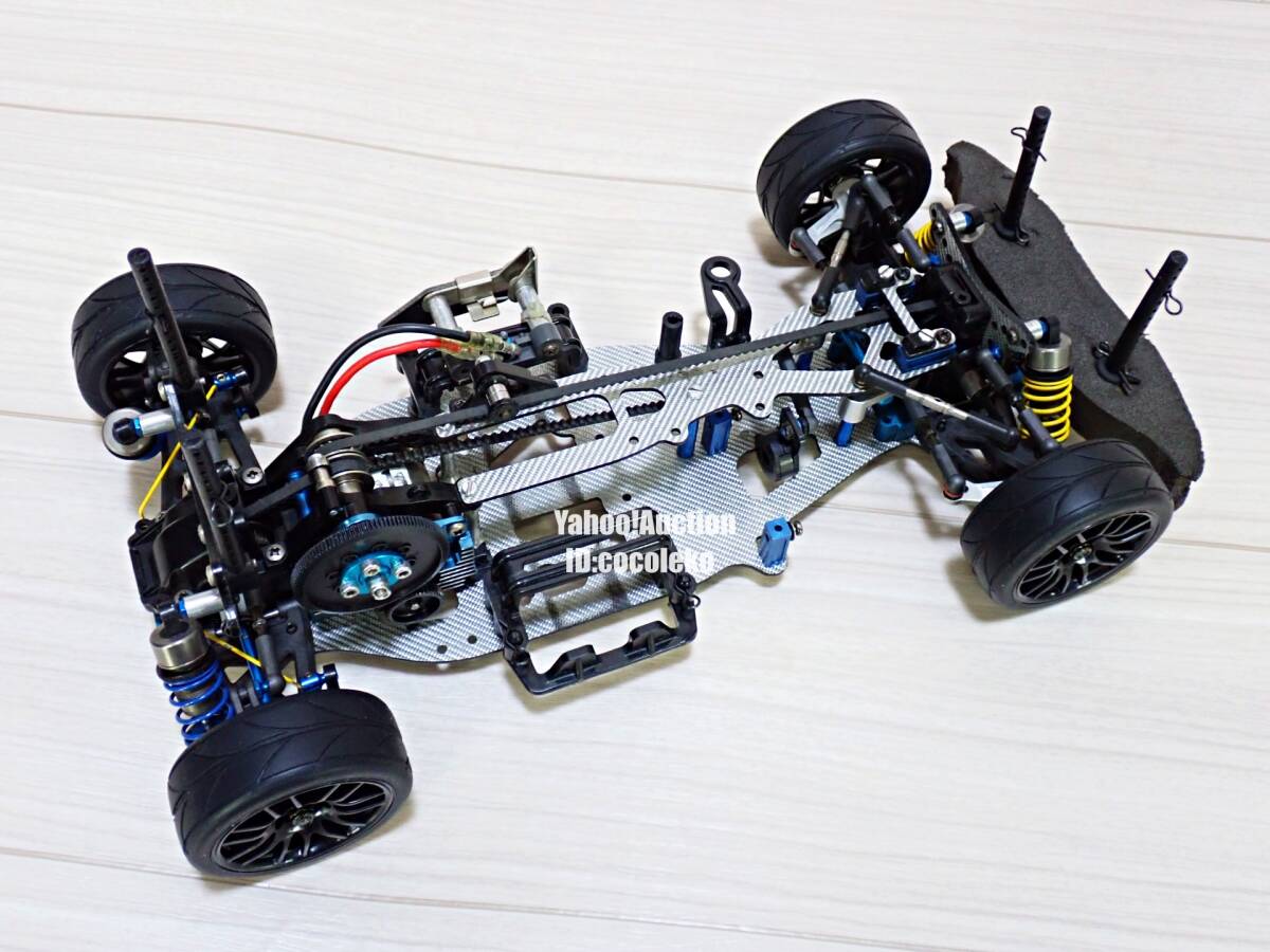Yahoo!オークション - 1/10 タミヤ TA04 SSG カーボン シャーシ オプシ...