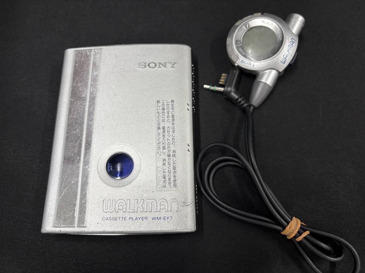 Yahoo!オークション - ＃7648 SONY カセットウォークマン WM-EX7 現状...